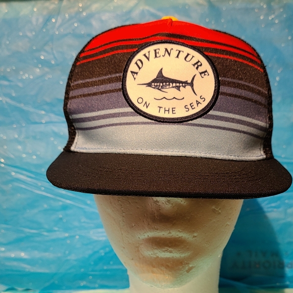 Snap Back | Accessories | Vintage Adventure On The Sea Ball Cap | Poshmark